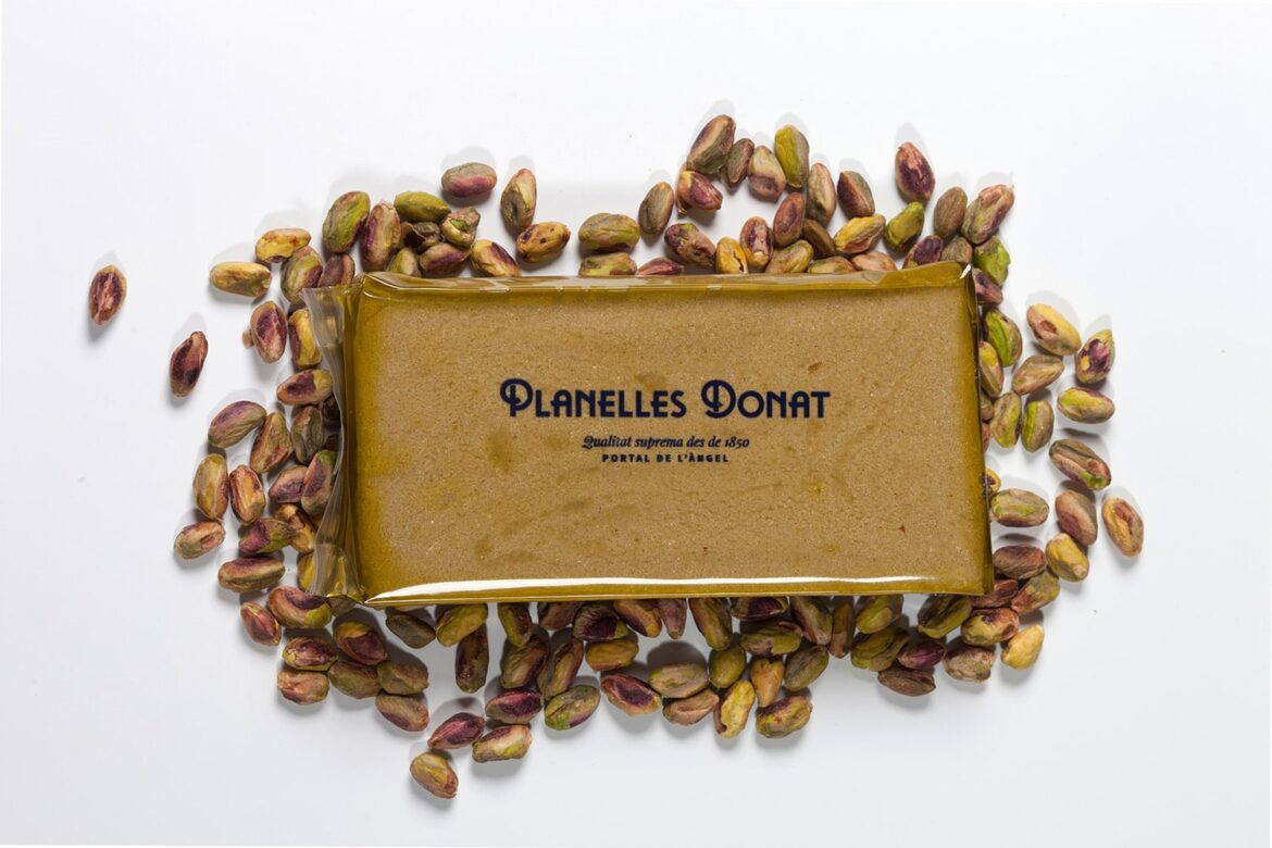 Turrón blando de pistacho | Planelles Donat